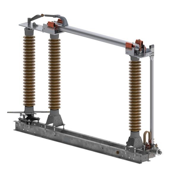 RevitCity.com | Object | High Voltage Disconnector Switch 115kV