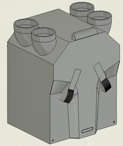 RevitCity.com | Object | Zehnder ComfoAir 350 ventilation unit