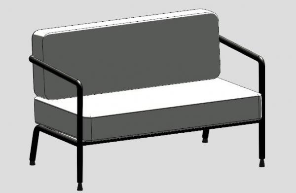 RevitCity.com | Object | Couch Billy