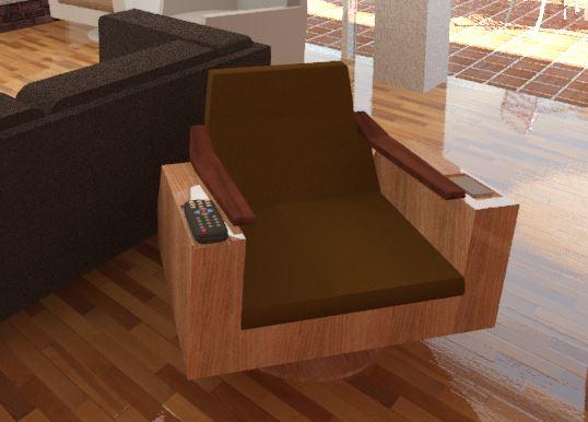 RevitCity.com | Object | Captain Kirk simplified chair 2
