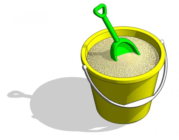 RevitCity.com | Object | Beach Bucket and Shovel