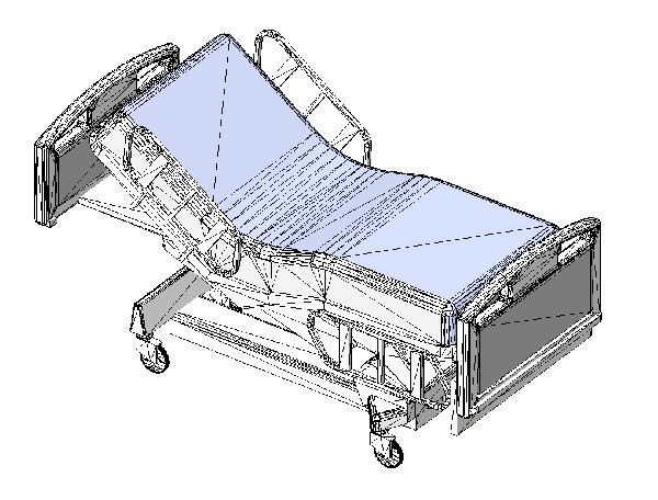 RevitCity.com | Object | Hill-Rom Bed