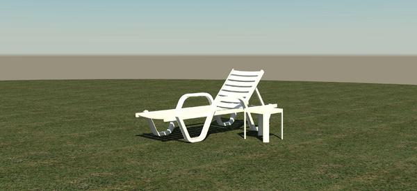 RevitCity.com | Object | Chaise lounge