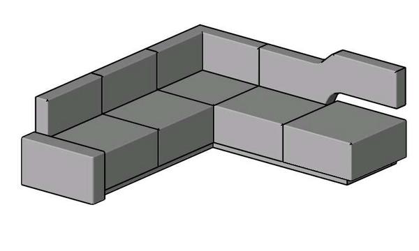 RevitCity.com | Object | Sofa