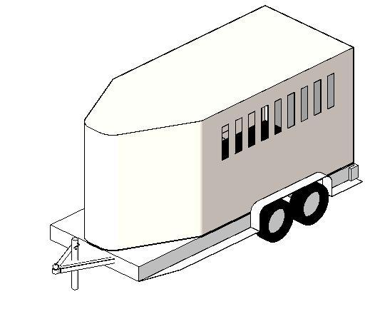 RevitCity.com | Object | Horse Trailer