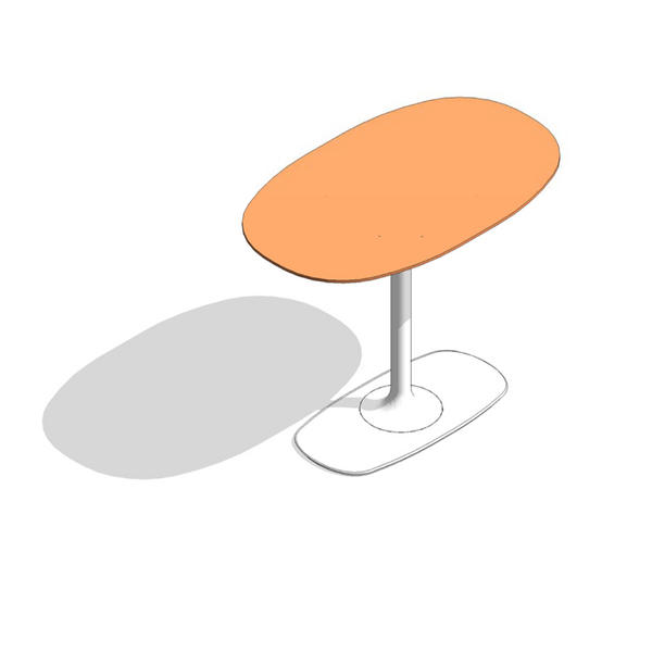 RevitCity.com | Object | COALESSE_Denizen - Oval Table (Standing Height)