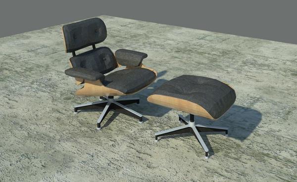 RevitCity.com | Object | Eames lounge chaire