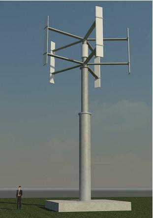 RevitCity.com | Object | Ropatec Big Star Wind Turbine