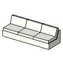 RevitCity.com | Object | Three Seat Couch