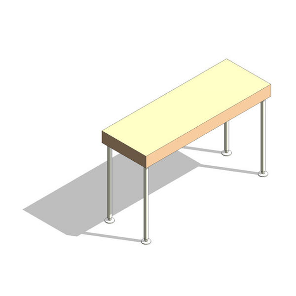 RevitCity.com | Object | COALESSE_SIDEWALK - Occasional Table 30"