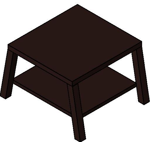 RevitCity.com | Object | Walnut side table