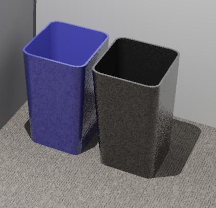 RevitCity.com | Object | 7 Gallon Trash/Recycle Bins