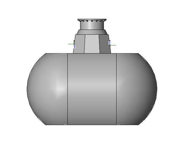RevitCity.com | Object | 1000 Gallon Rainwater Storage Tank